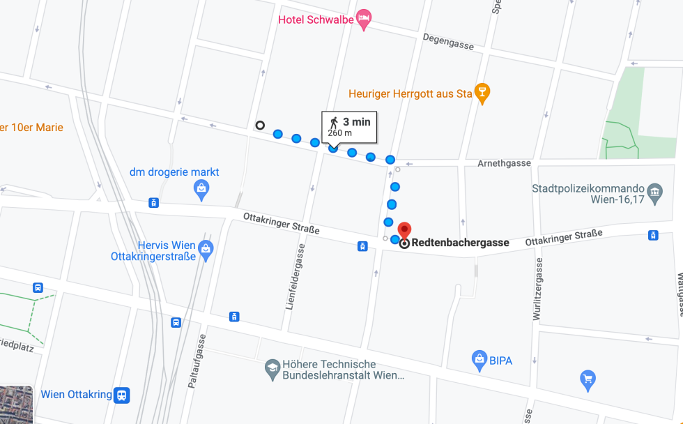 Dr. Shihab - Frauenarzt 1160 Wien | Anfahrt